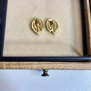 Jewelry | Retrogold Fire Ball Stud Earrings | Poshmark